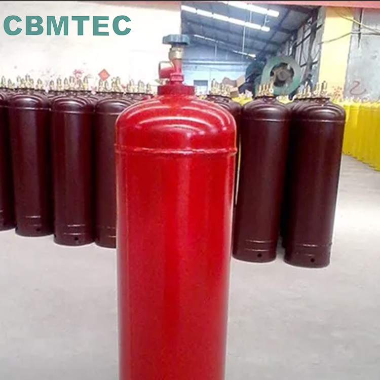 7kg ISO3807 Acetylene Cylinders,red - CBM Technologies